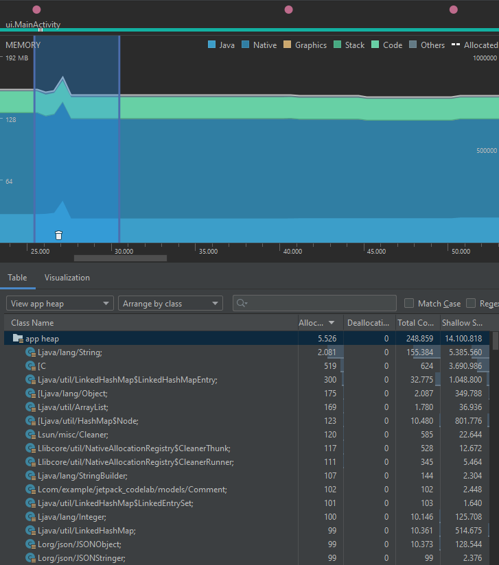 Cómo perfilar el rendimiento de una aplicación con Android Studio